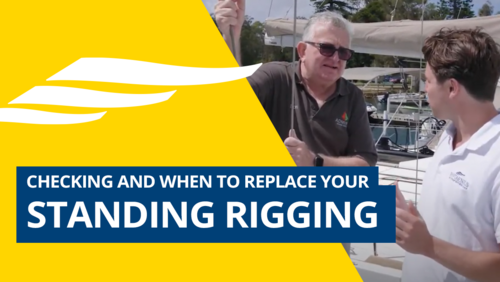 Checking and when to replace your standing rigging
